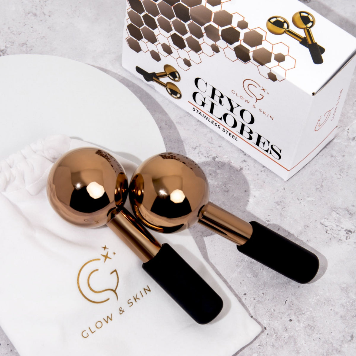 Stainless Steel Cryo Globes | Professional Skincare Tools
